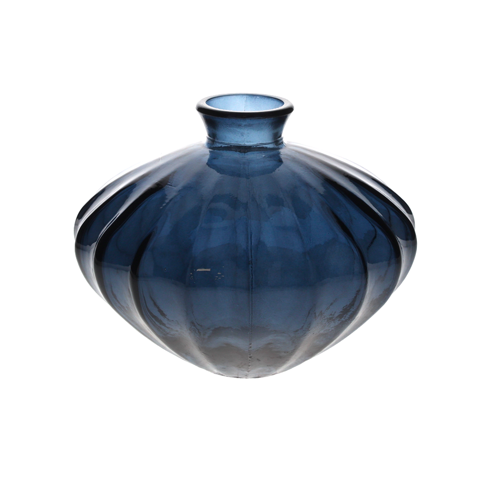 Cruella Demon Midnight Blue Glass Vases - RA-MA