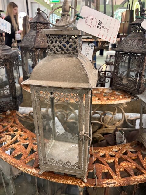 Small Square Lantern Grey - RA-MA